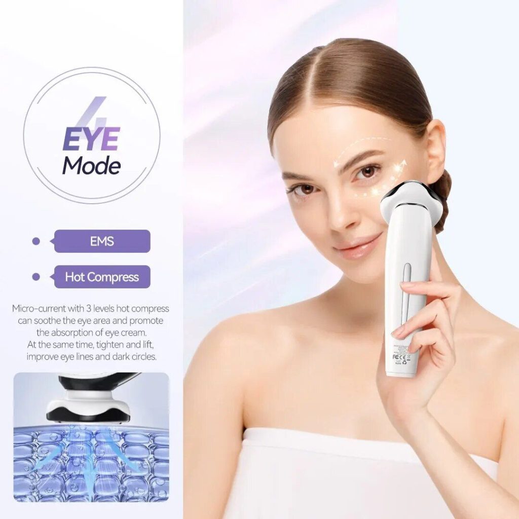 Revitalize & Lift: 4-in-1 Facial Rejuvenation and Eye Care Device ...